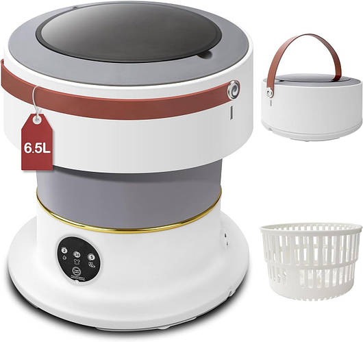 Стиральная машинка портативная 8108 Складная стиральная машина ведро ...