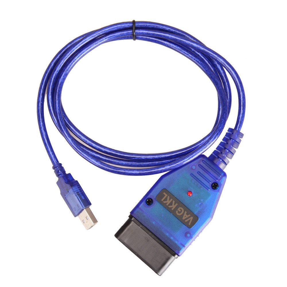 Сканер OBD USB K-Line KKL VAG COM 409.1 c чипом CH340, для диагностики ...