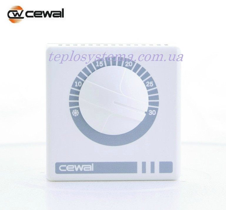 Термостат кімнатний Cewal RQ-01 (з датчиком повітря) купить, цена в интернет-магазине отопления ...