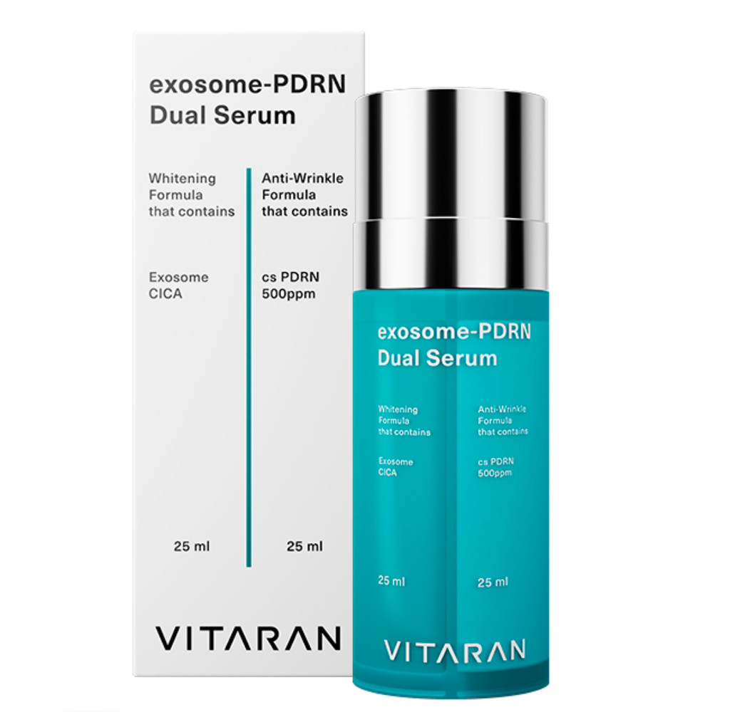 VITARAN EXOSOME-PDRN DUAL SERUM Подвійна сироватка з екзосомами та ПДРН ...