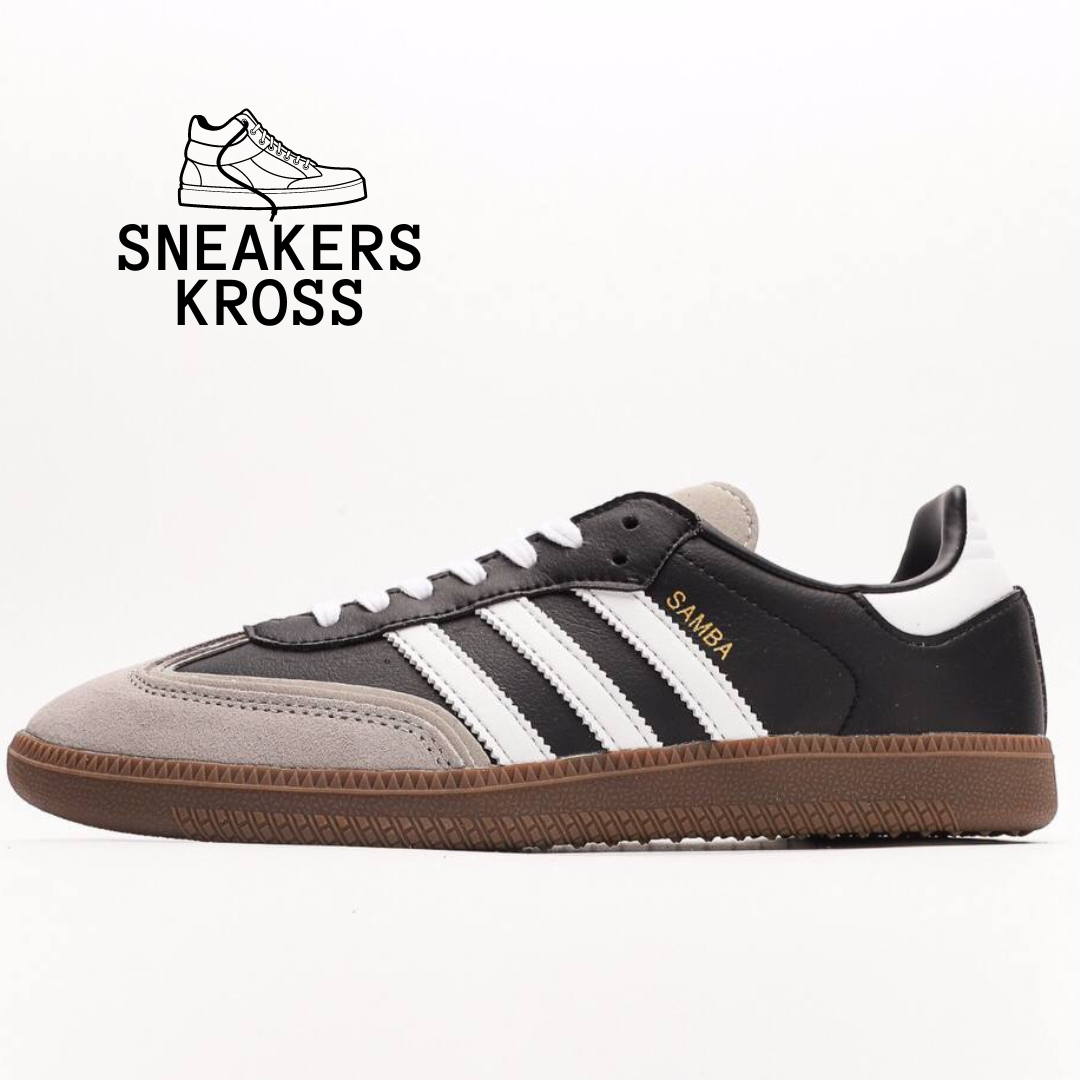 Мужские кроссовки Adidas Samba Triple Layer Black, Кроссовки Адидас ...