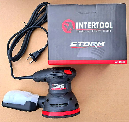 Шліфмашина орбітальна електрична (300 Вт/ 125 мм) INTERTOOL, ALX (ID#2110219515), ціна: 1663 ...