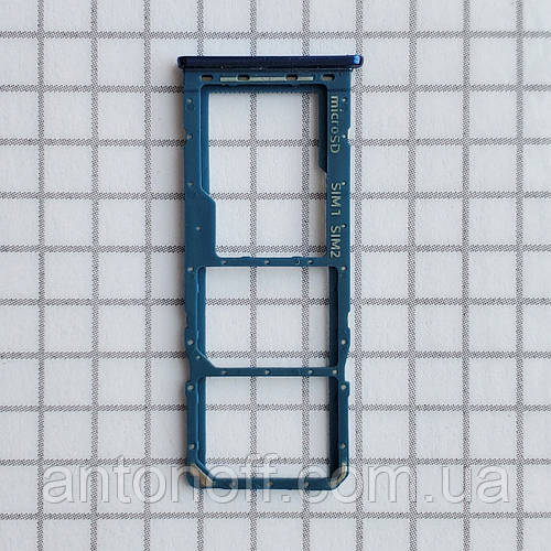 Держатель сим карты Samsung A305F Galaxy A30 для телефона голубой ...