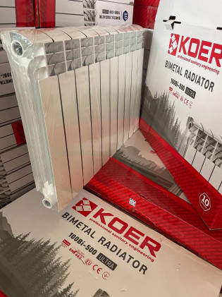 Радиатор биметалл KOER 100 Bimetal-500 ULTRA (ID#564477021), цена: 320 ₴, купить на Prom.ua