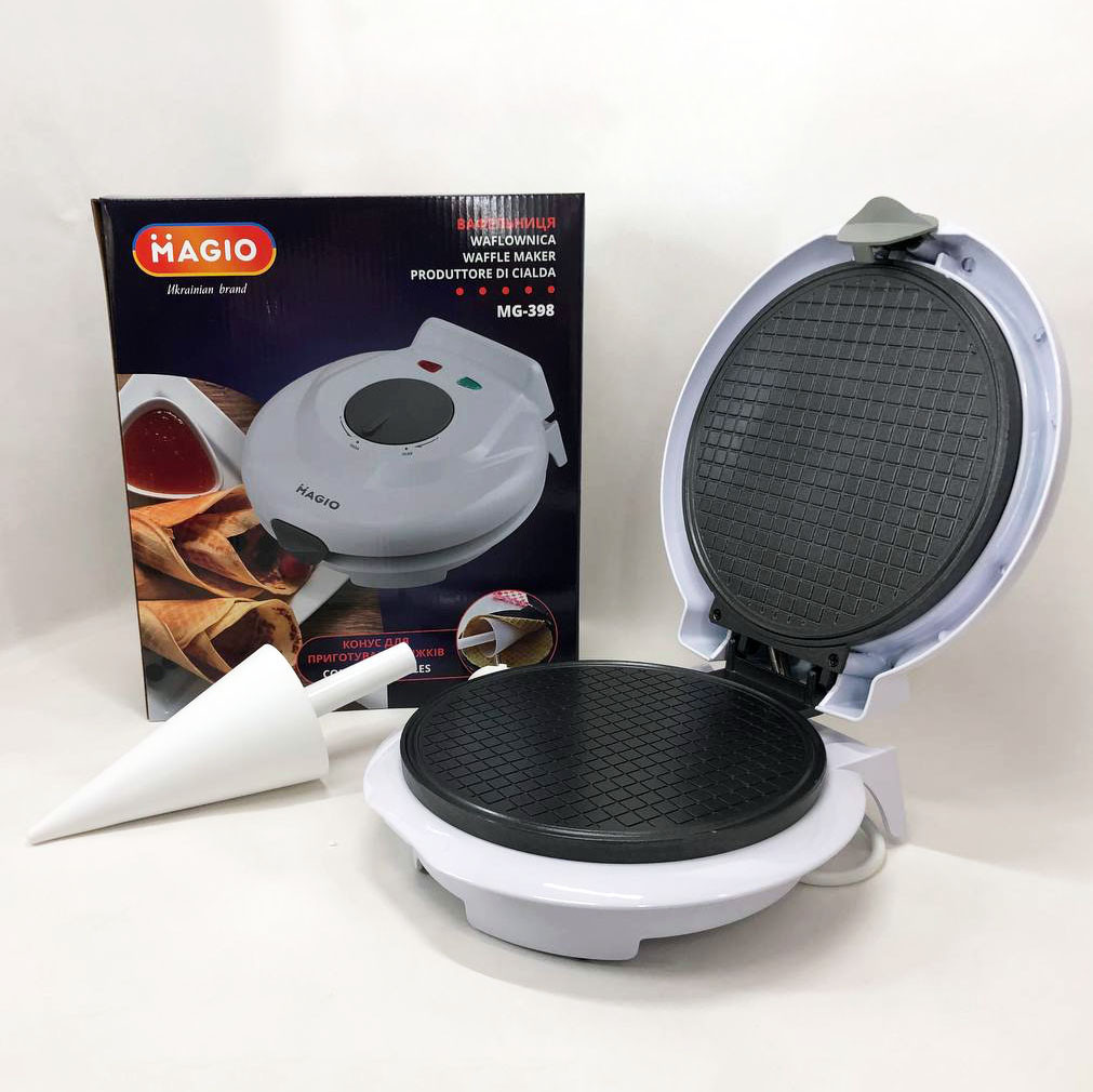 Вафельница MAGIO MG-398, Вафельница Электрическая Бытовая, Качественная Бытовая Вафельница ...