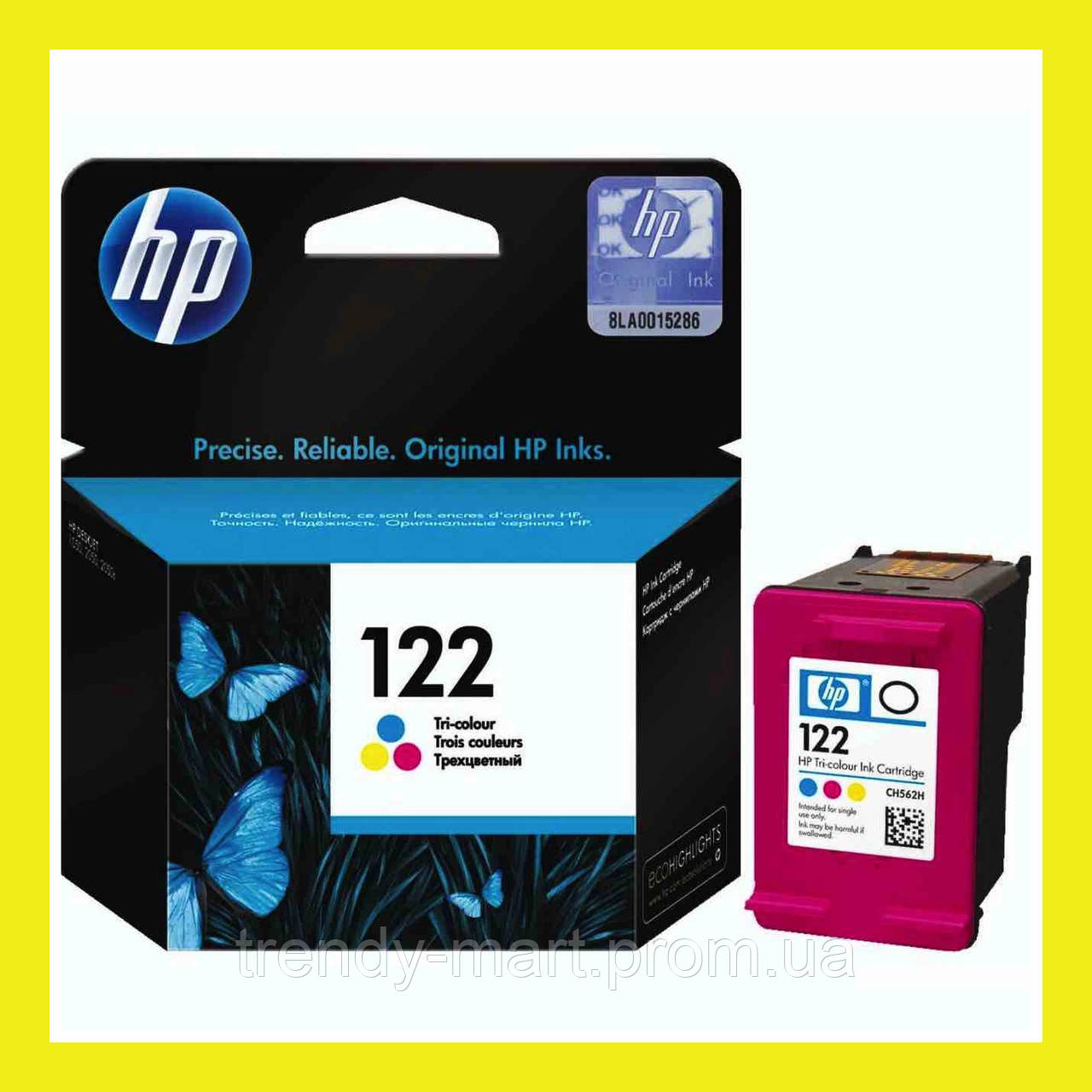 Картридж для HP 122 DJ 1000 1050 1050A 1051A 1510AIO 2000 2050 2050A ...