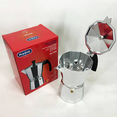 Гейзерная кофеварка MAGIO MG-1002 6порции 300 мл, цена: 361.48 ₴, купить на Prom.ua