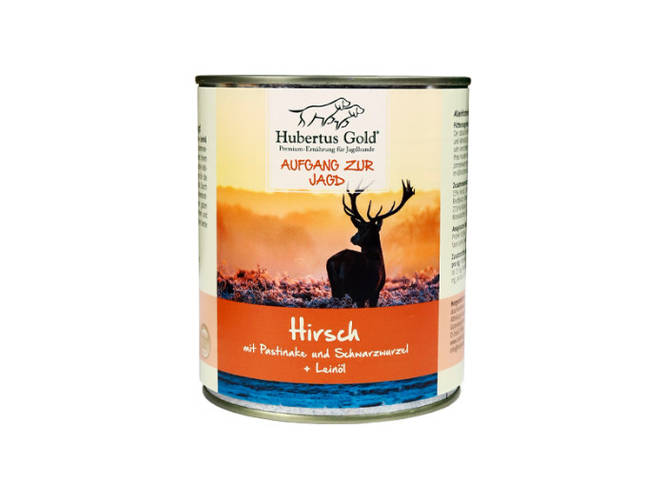 Hubertus Gold Hirsch mit Pastinake Оленина з пастернаком, чорним ...