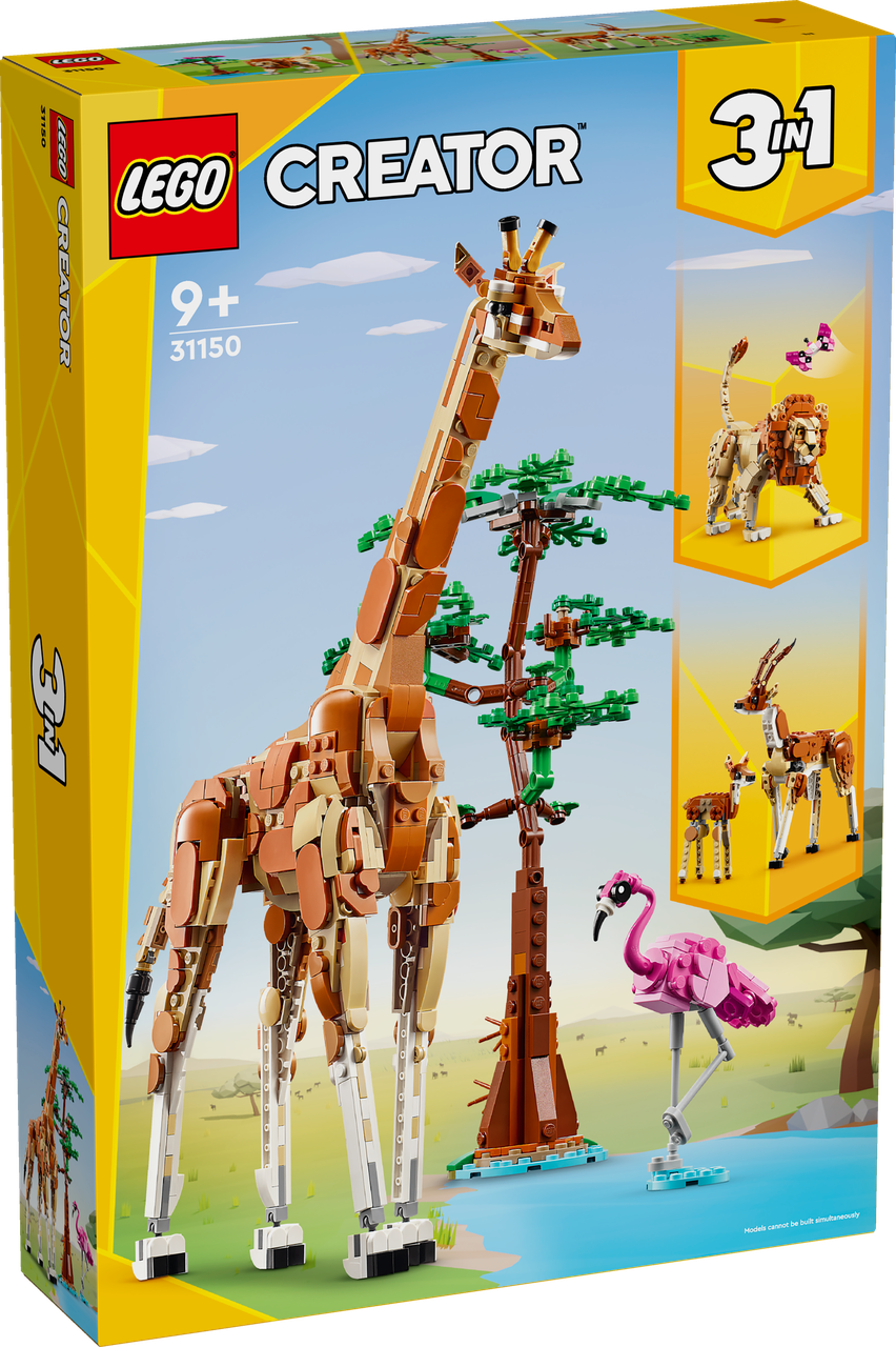 Конструктор LEGO Creator Дикие животные сафари 31150 ЛЕГО (ID ...