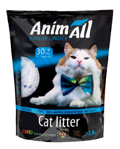 AnimAll Наповнювач силікагелевий "Блакитна долина" 3,8 л (ID#1781035365 ...