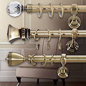 Купити ковані металеві карнизи в Україні