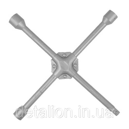 Ключ баллонный крестовой укрепленный, 14 "x355 мм, D=16 мм, 17, 19, 21 ...