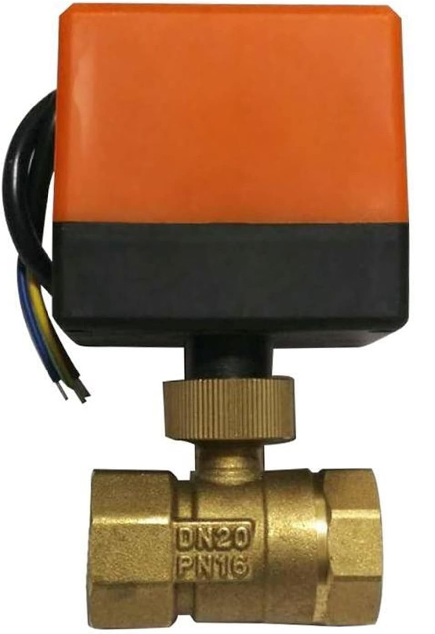 Кран шаровый с электроприводом 220 Вольт G3/4 (DN20A): продажа, цена в ...