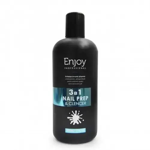 Універсальна рідина Enjoy 3в1 Nail Prep & Clencer 3В1 500мл (ID ...