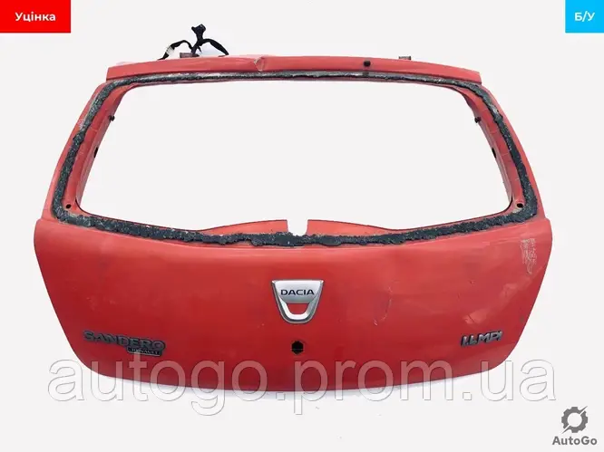 Крышка багажника Renault Dacia Sandero 901006269R Б/У (ID#1726257953 ...