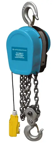 Таль электрическая цепная KRAISSMANN 3000 EKB 3.0 (3 тонны, высота ...