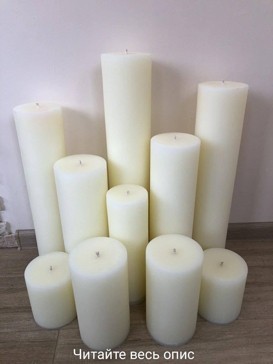 Свечи парафининовые толстые. Свечи большие . (ID#1754164555), цена: 145 ...