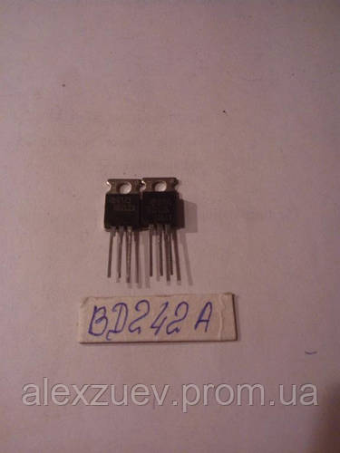 Купить ТРАНЗИСТОР BD242A. НОВЫЕ. В ЛОТЕ 2 ШТУКИ!, цена 16 ₴ — Prom.ua (ID#385775476)