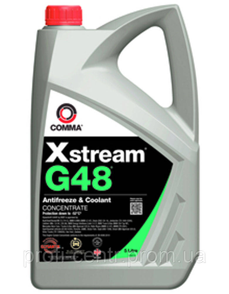 Антифриз концентрат Comma XSTREAM G48 AF CONC 5л (4шт/уп), ціна: 1596. ...
