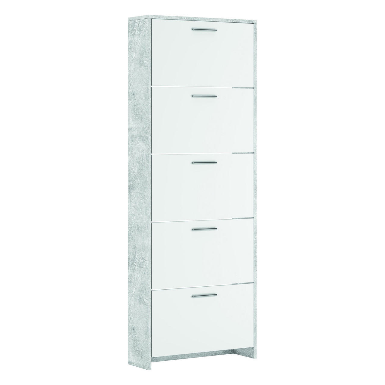 Купити Стильна закрита вузька тумба для взуття висока в передпокій