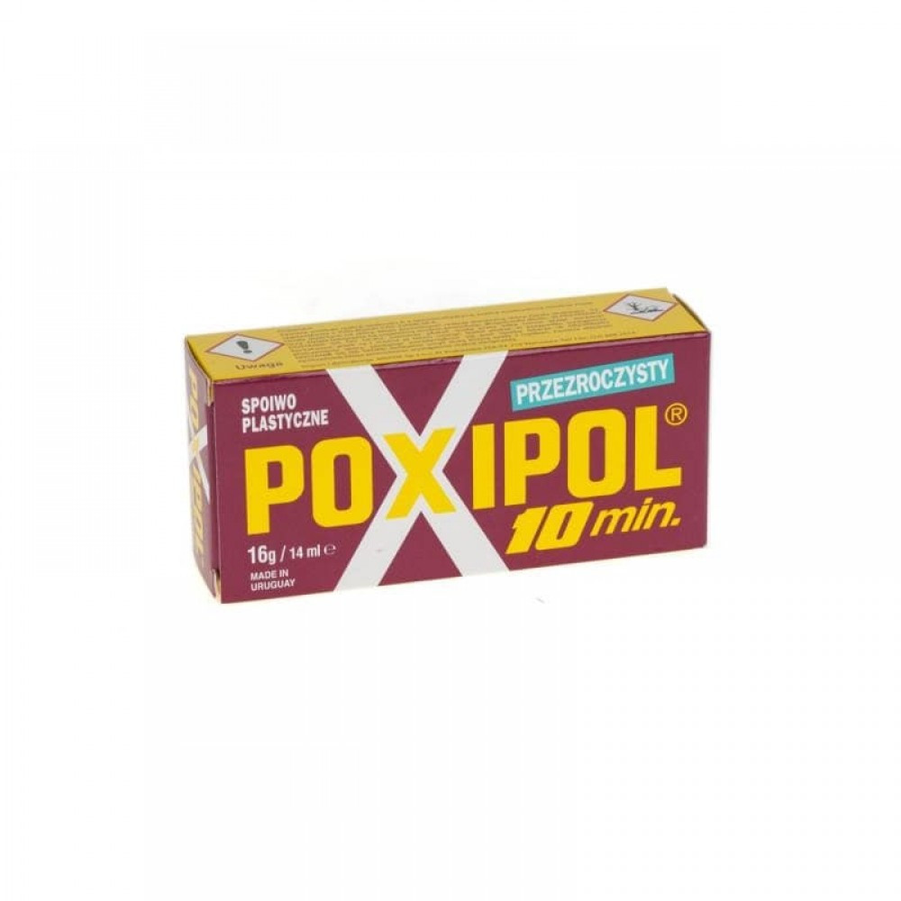 POXIPOL Клей эпоксидный холодная сварка 16 г/14 мл, прозрачный (красный ...