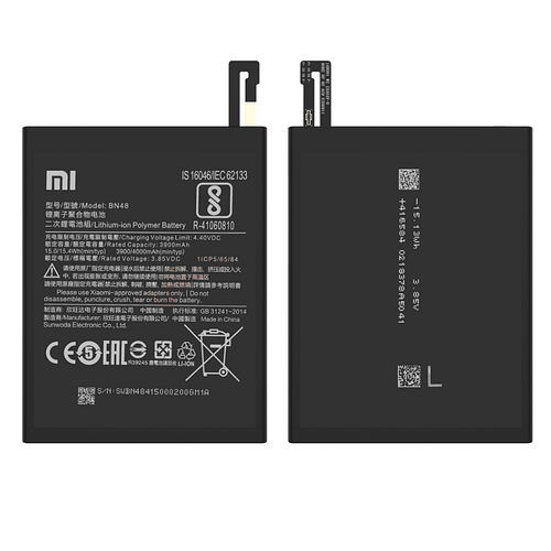 Аккумулятор оригінал Xiaomi BN48 Redmi Note 6 Pro (4000 mAh) (ID ...