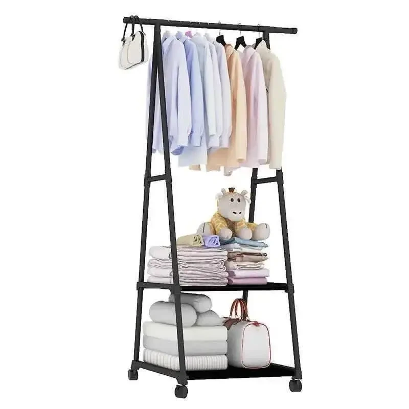 Передвижная напольная вешалка на колесах для одежды The New Coat Rack ...