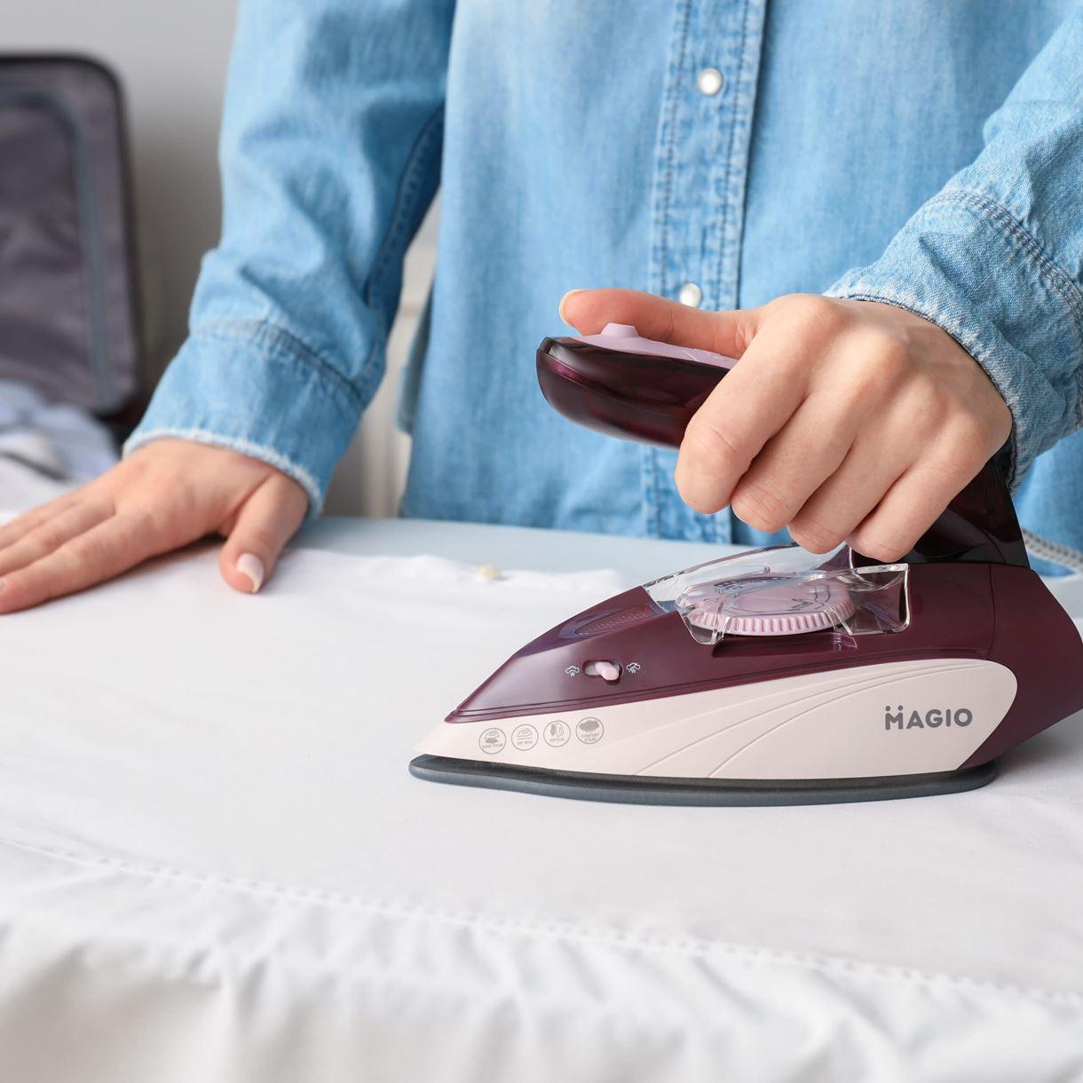 Дорожня праска MAGIO парова зі складною ручкою 1100W (MG-549) (ID#2116576467), цена: 855 ...