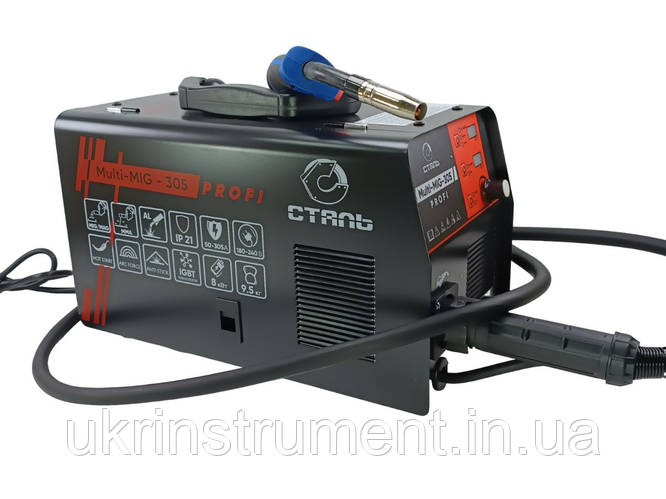 Напівавтомат зварювальний Сталь Multi Mig-305 Profi (інверторний) (ID ...