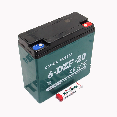 Тяговый аккумулятор CHILWEE 6-DZF-20.2 12V 20Ah, цена: 2627 ₴, купить ...