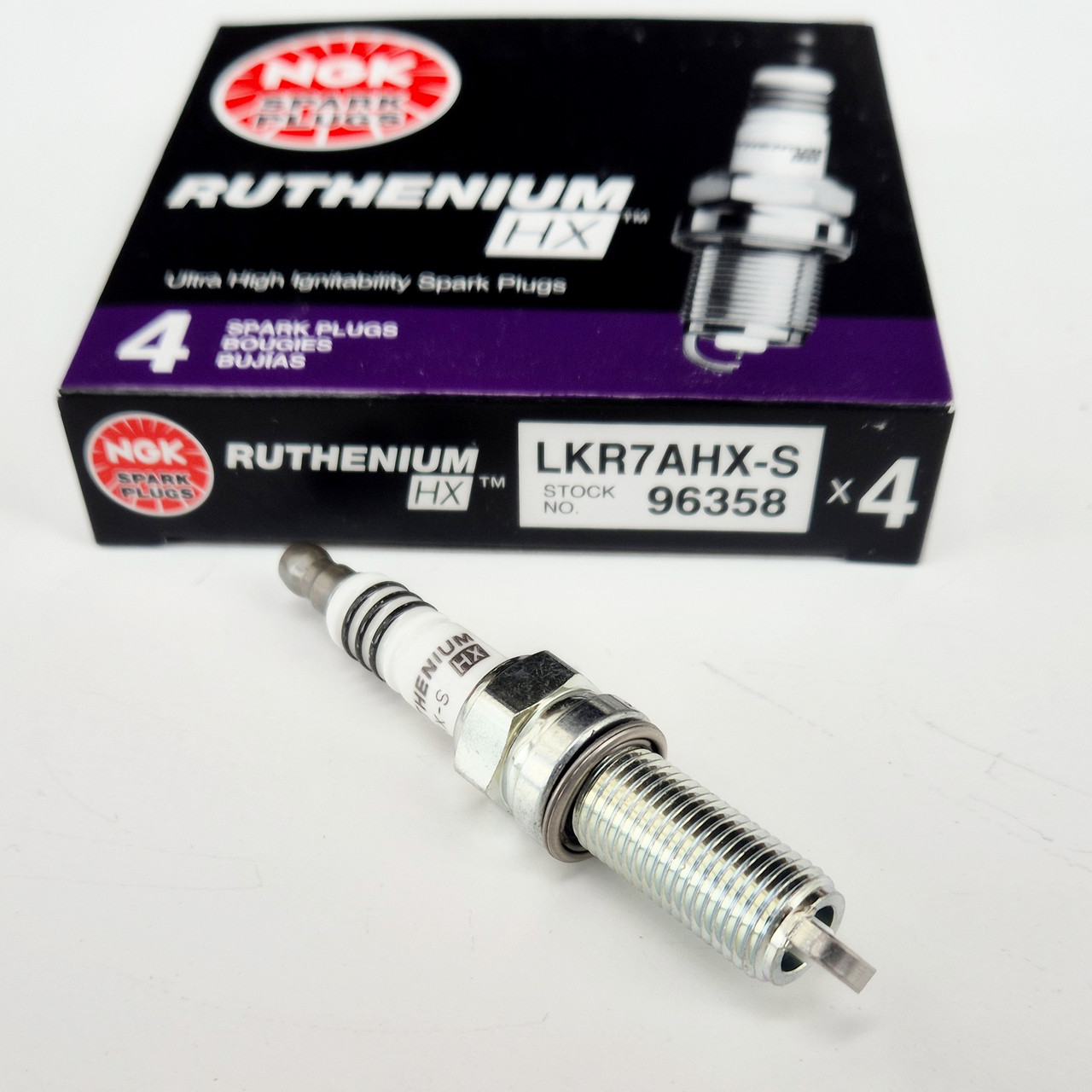 Рутениевые свечи 3.5 Honda/Acura (NGK 96358 Ruthenium HX, LKR7AHX-S ...