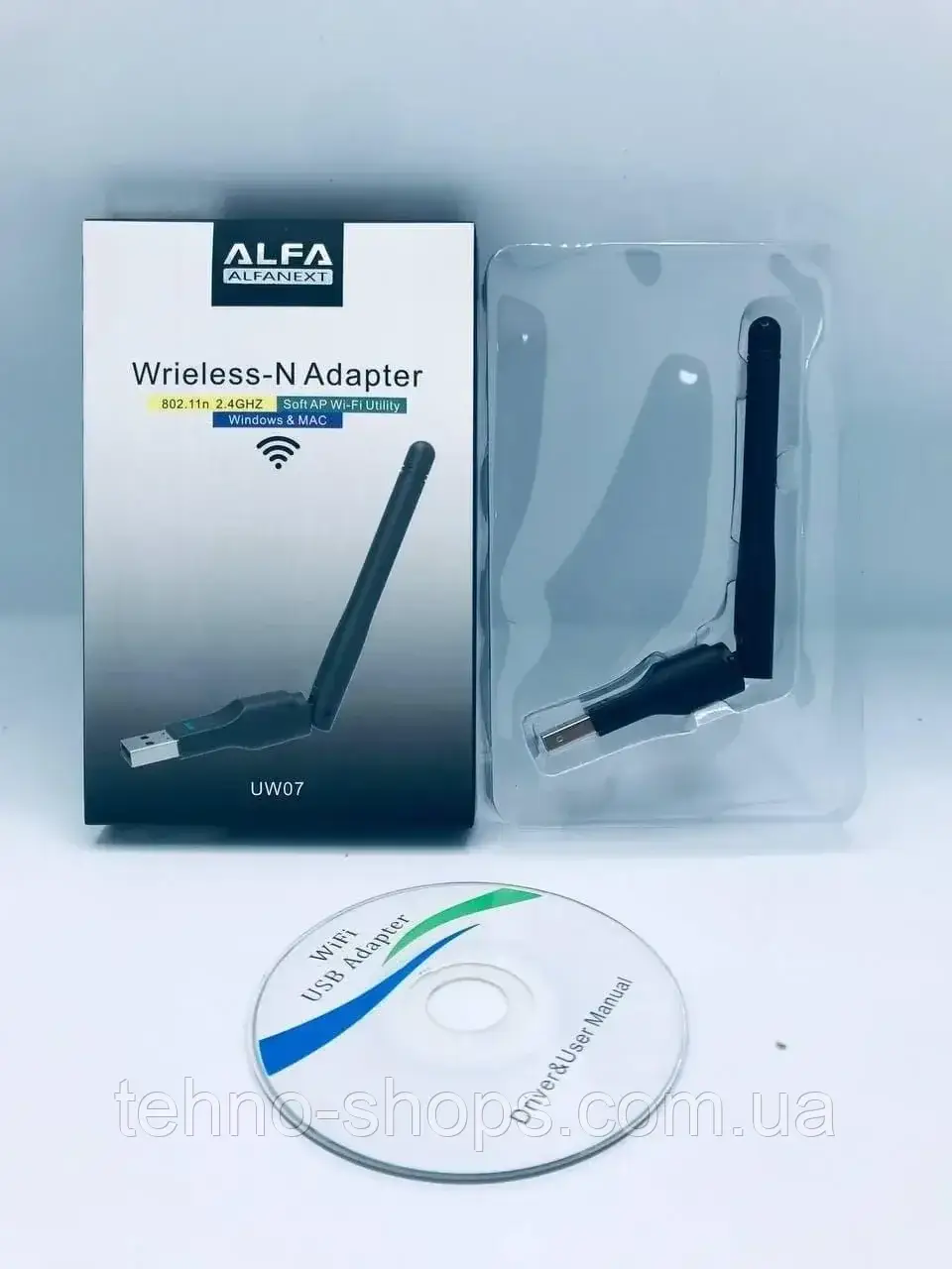 Беспроводной сетевой Wi-Fi адаптер Usb Alfa UW07 (ID#2117707767), цена: 240 ₴, купить на Prom.ua