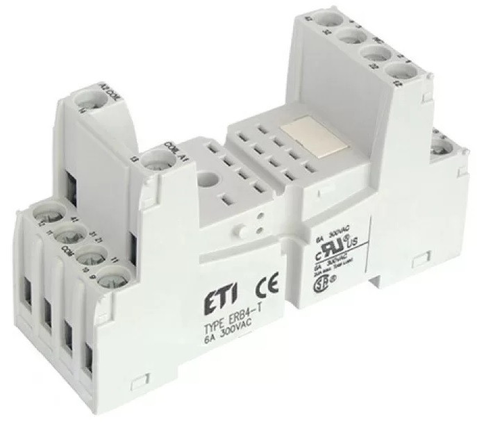 Цоколь для ERM4 ETI ERB4-T тип T 2473014 (ID#1569198507), цена: 180.41 ₴, купить на Prom.ua