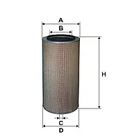 Фильтр воздушный kraz-maz wix filters | Сравнить цены и купить на Prom.ua