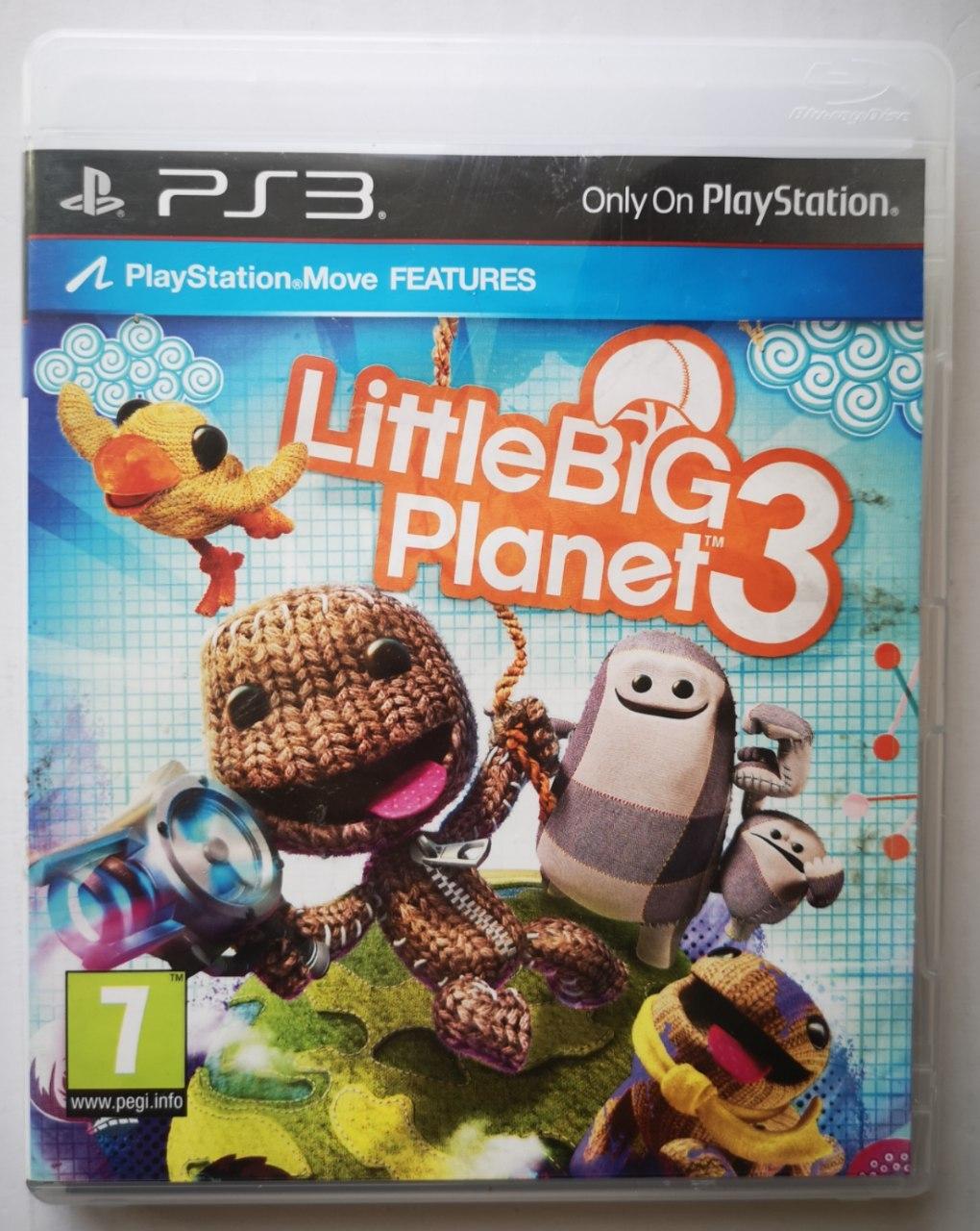 LittleBigPlanet 3, Б/В, англійська версія - диск для PlayStation 3 ...