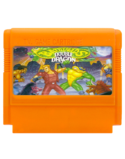 Гра RMC Famicom Dendy Battletoads & Double Dragon (2) 90х TV Game ...