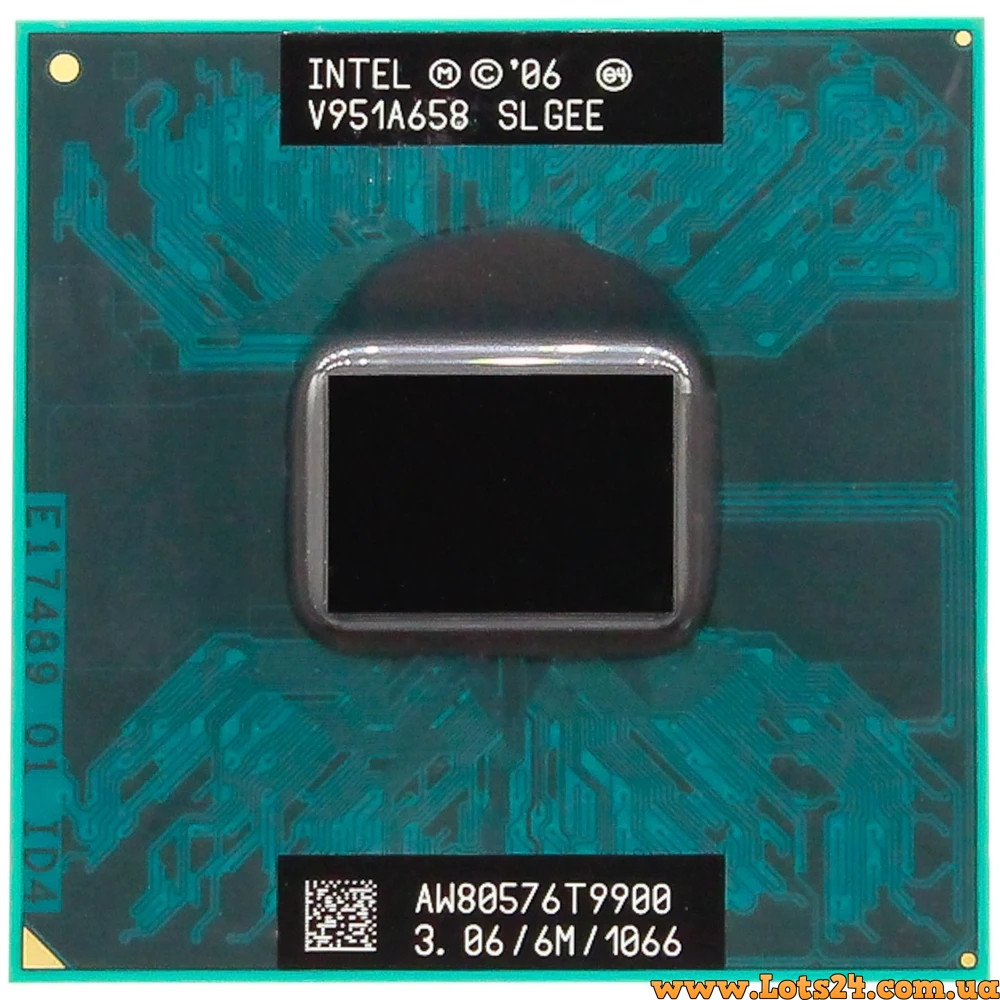 Процессор Intel Core 2 Duo T9900 3.06GHz 6mb 35W SLGEE Socket P ...