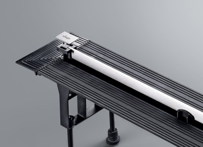 Щелевой линейный трап матовый Viega Advantix Vario 300-1200 мм 704353 ...