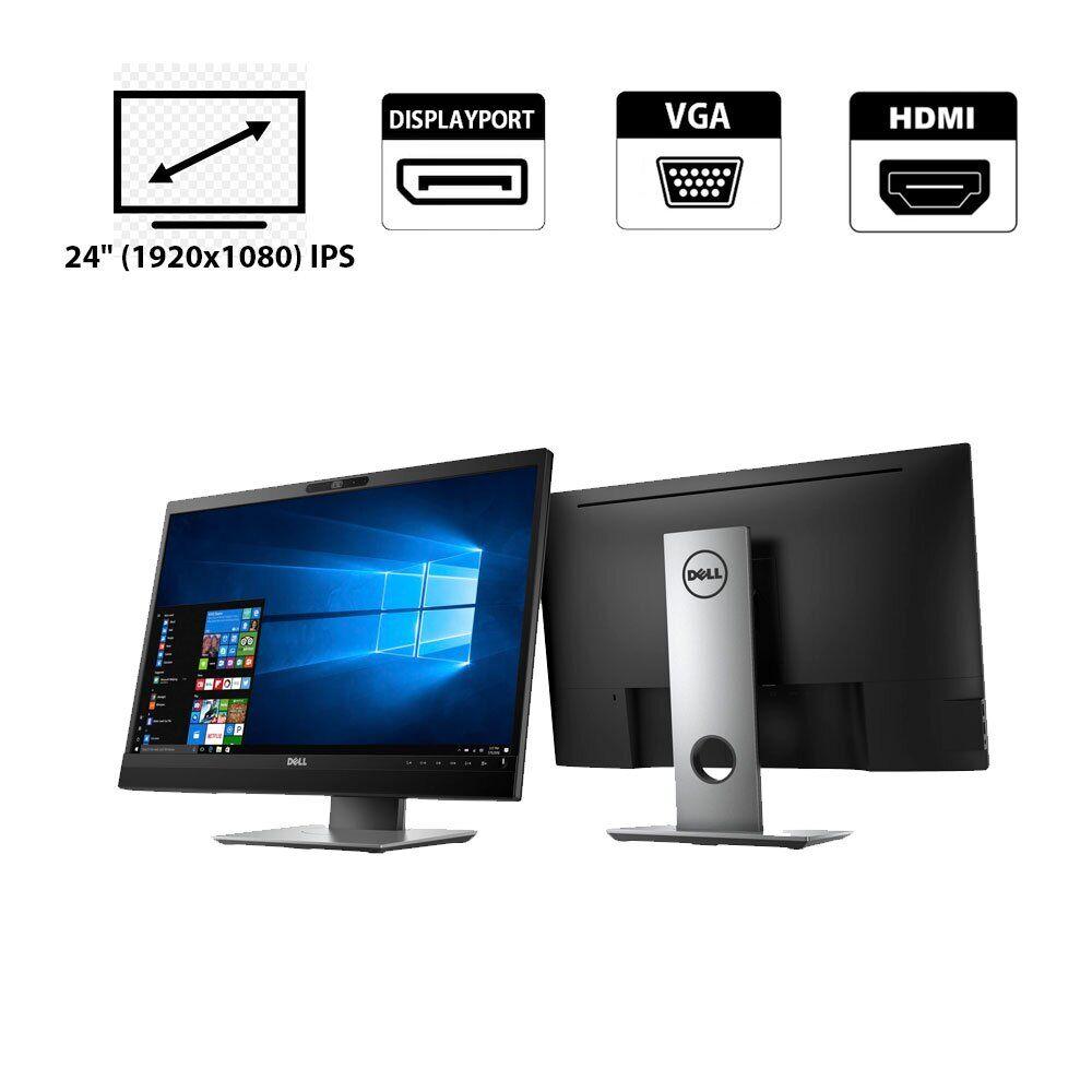 Монитор Dell P2418HZm / 24" (1920x1080) IPS WLED / HDMI, DisplayPort ...