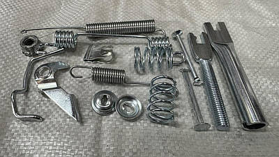 Ремкомплект задних тормозных колодок Maтиз GROG (полный) левый 94580433 ...