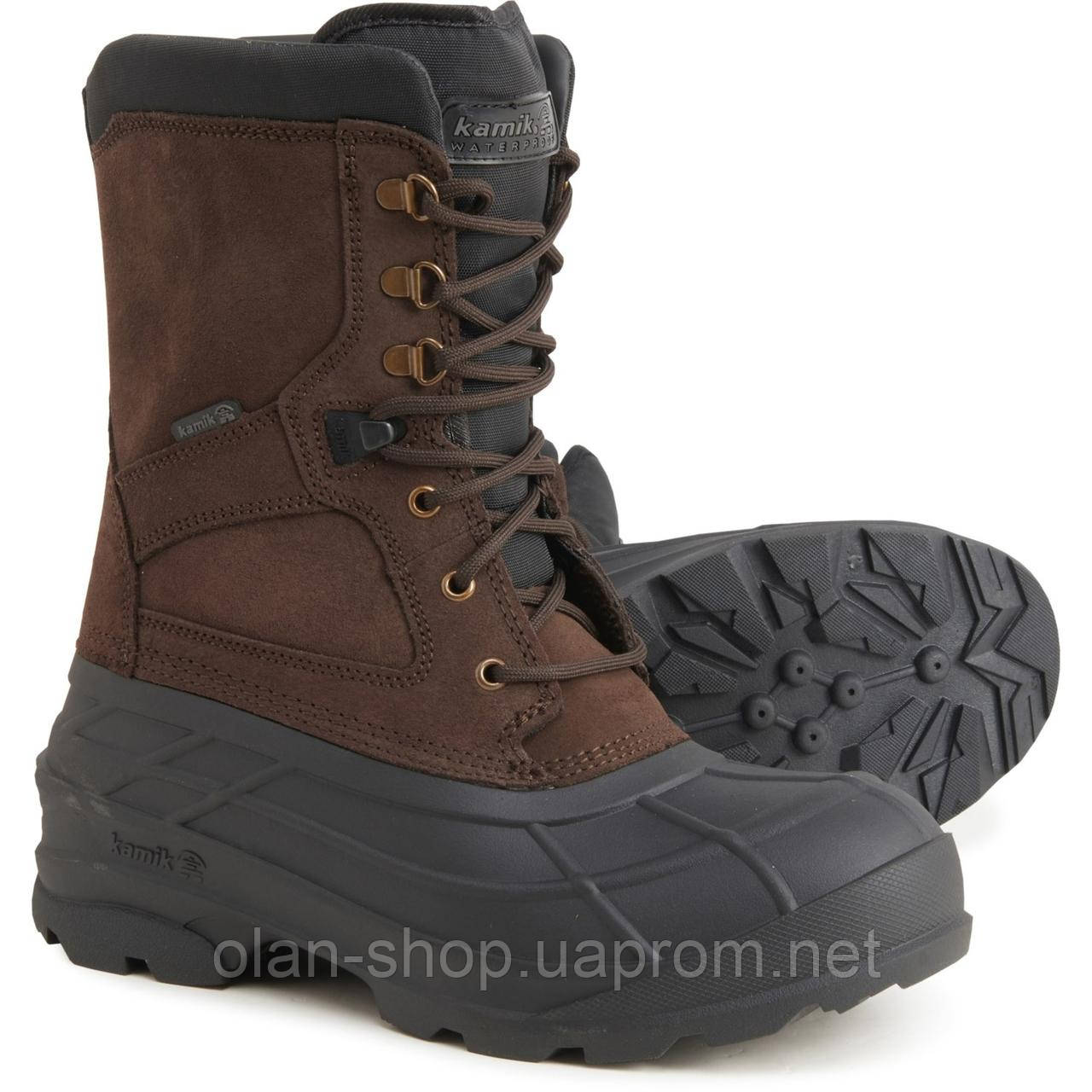 Мужские сапоги Kamik Naples Winter Boots Waterproof, Insulated, Leather ...