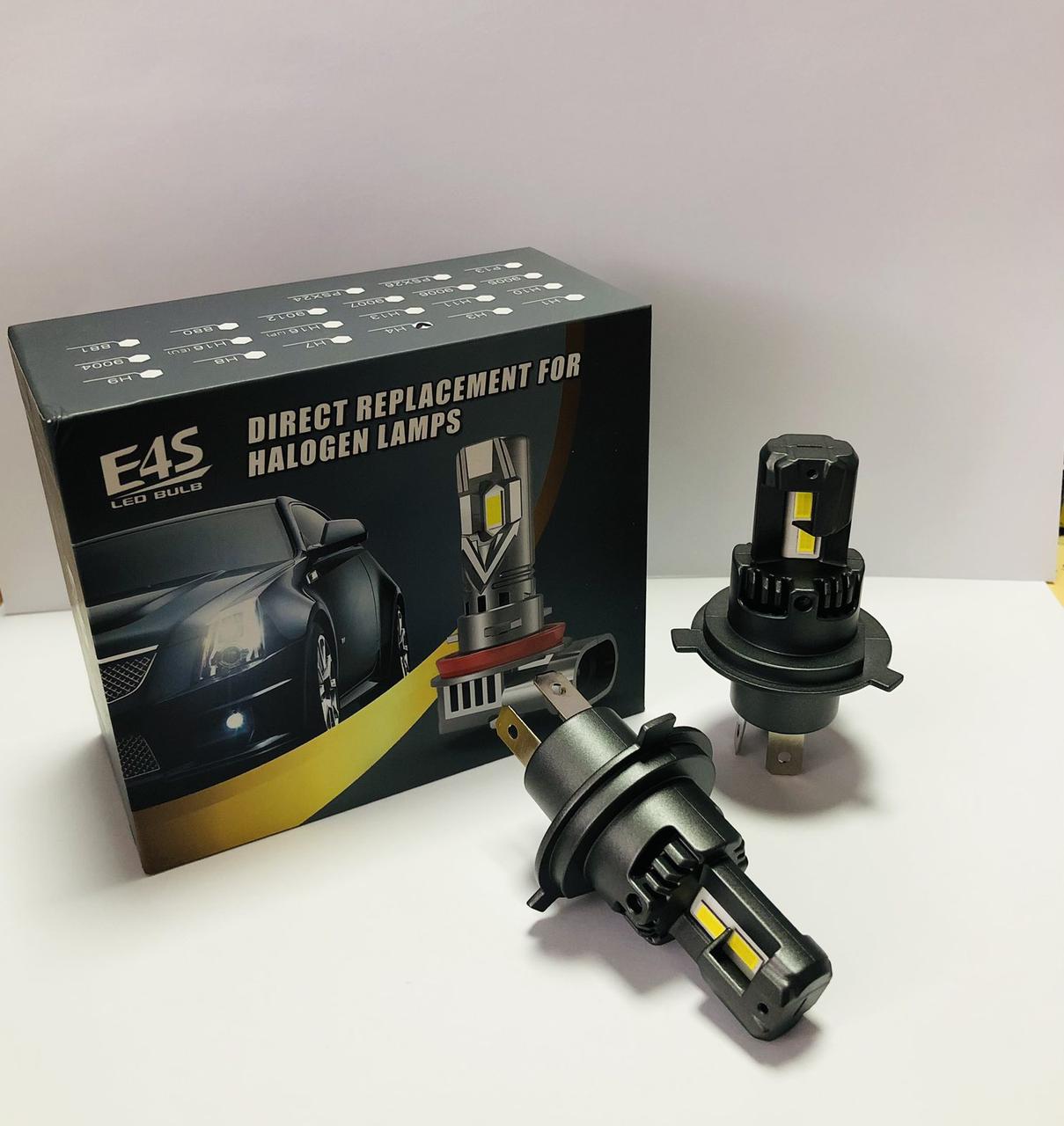 Комплект LED ламп EA E4S H4 H/L 6500K, ціна: 1050 ₴, купити на Prom.ua