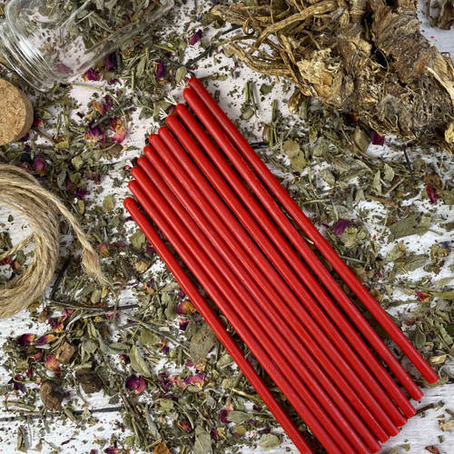 Тонкие восковые свечи Красные 20 см Id 1674404101 цена 6 ₴ купить на Prom Ua