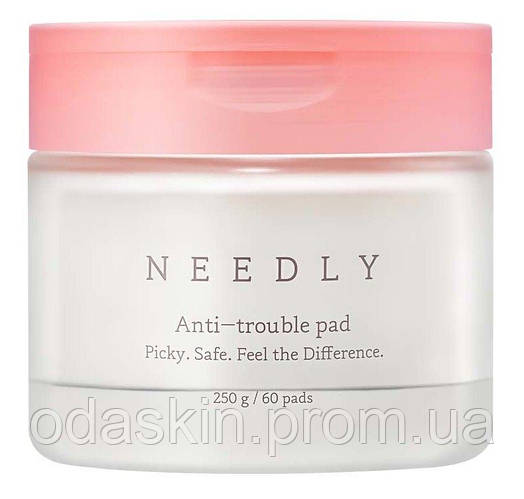 Пілінг-педи для проблемної шкіри Needly Anti-Trouble Pad, 60 шт (ID ...
