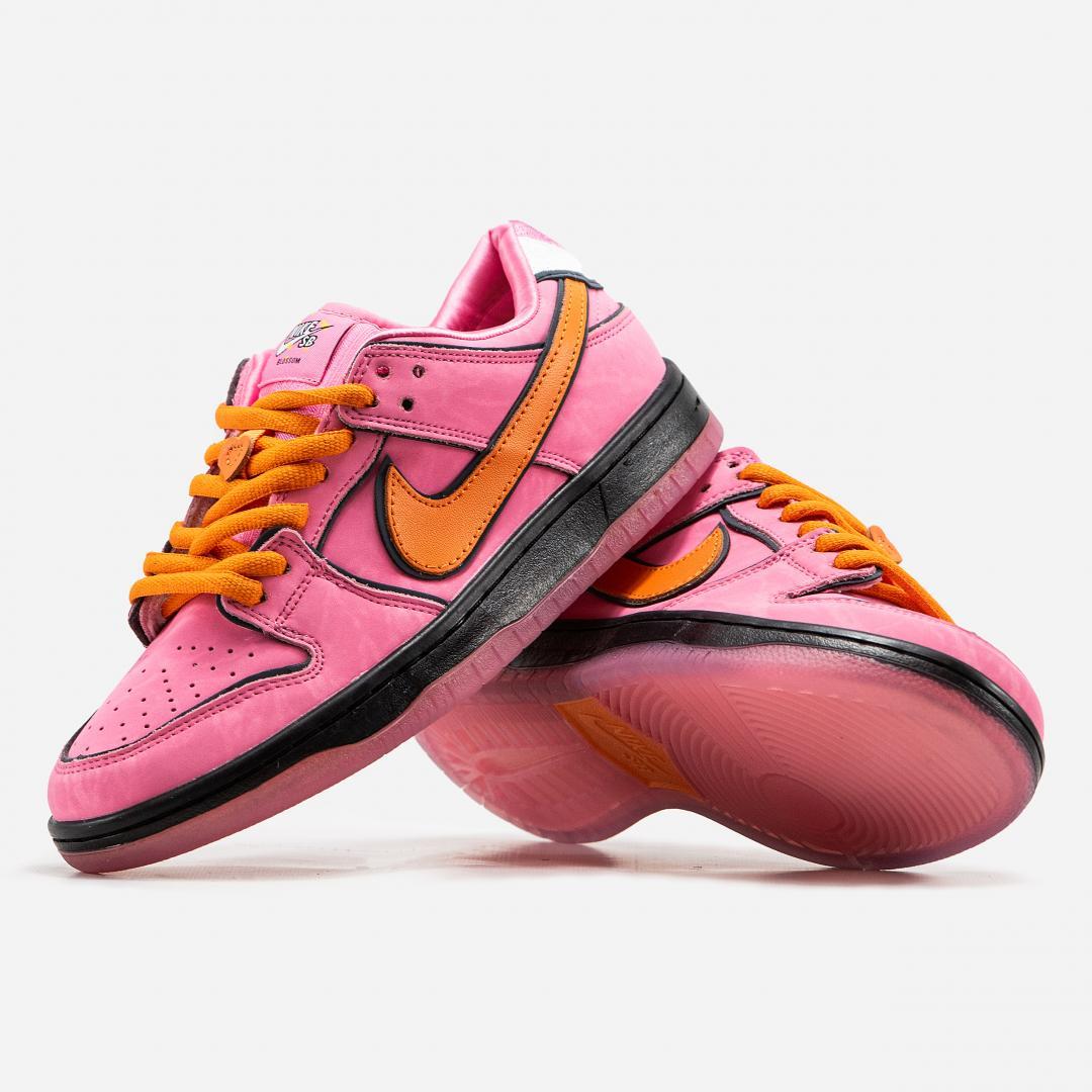 Nike SB Dunk Low x Powerpuff Girls Pink Orange 39 (ID#2122166794), цена ...