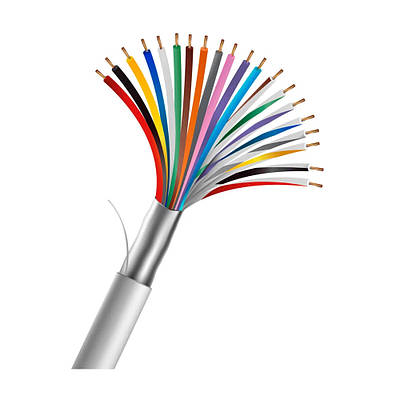 Кабель сигнальний Vector 16х0.22 CCA екран 100m (35-00010), ціна: 1784 ...