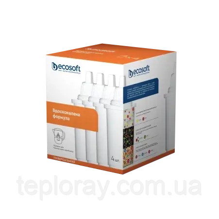 Комплект универсальных картриджей 3+1 ECOSOFT для фильтров-кувшинов, цена: 480 ₴, купить на Prom.ua