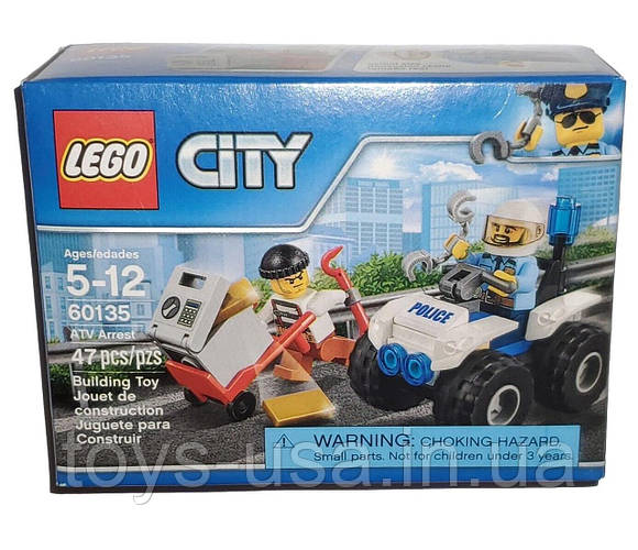 Лего Сіті LEGO City 60135 ATV Arrest Police Officer (ID ...