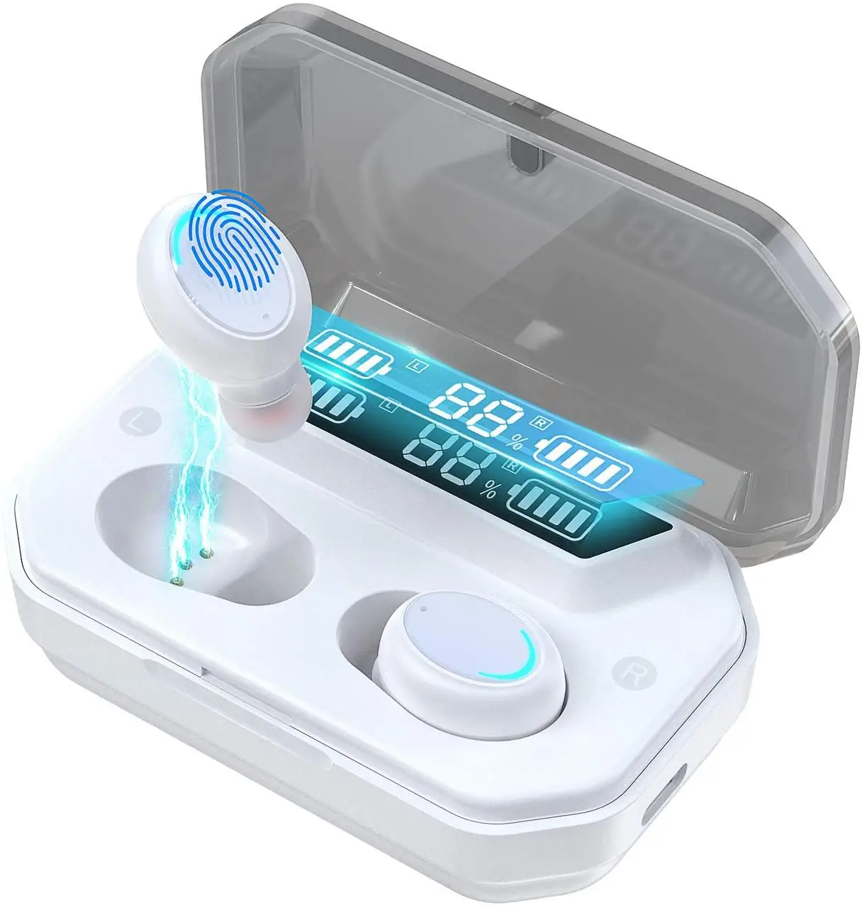 Беспроводные наушники TWS Racokky CSD-T10 Bluetooth 5.0 iOS Android (витрина) (ID#2123248649 ...