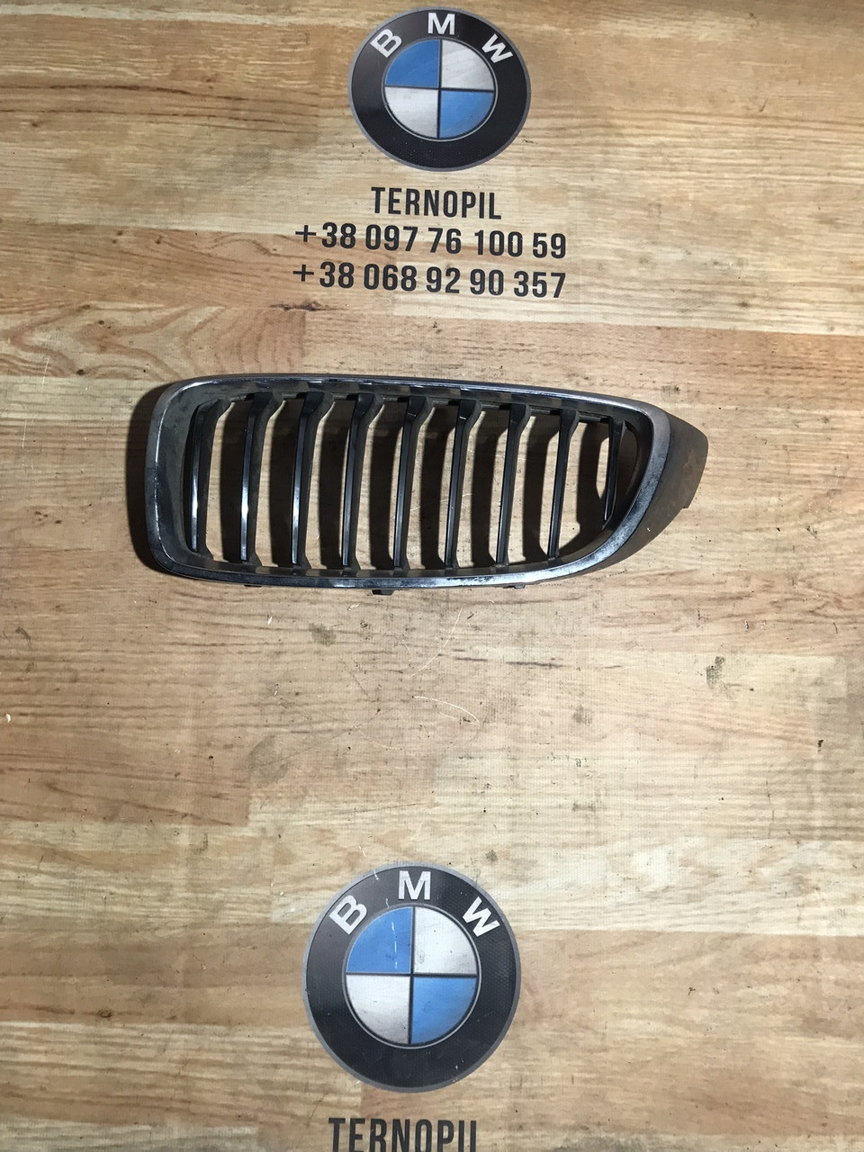 Декоративная решетка ноздря бампера левая бмв bmw ф F32/33/36 Sport ...